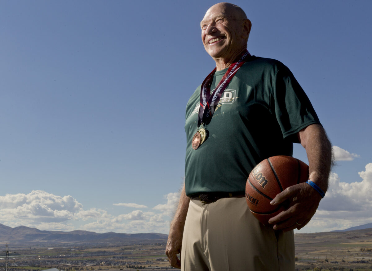 Lehi police chaplain wins gold medal at Senior Huntsman games | News ...